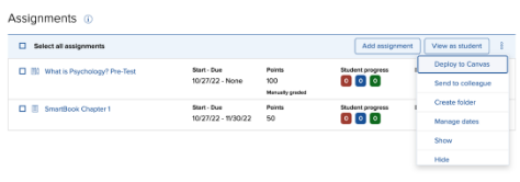 McGraw-Hill Connect (Instructors)