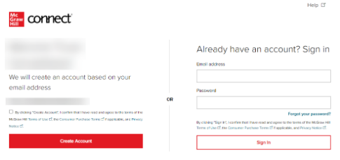 McGraw-Hill Connect (Students)