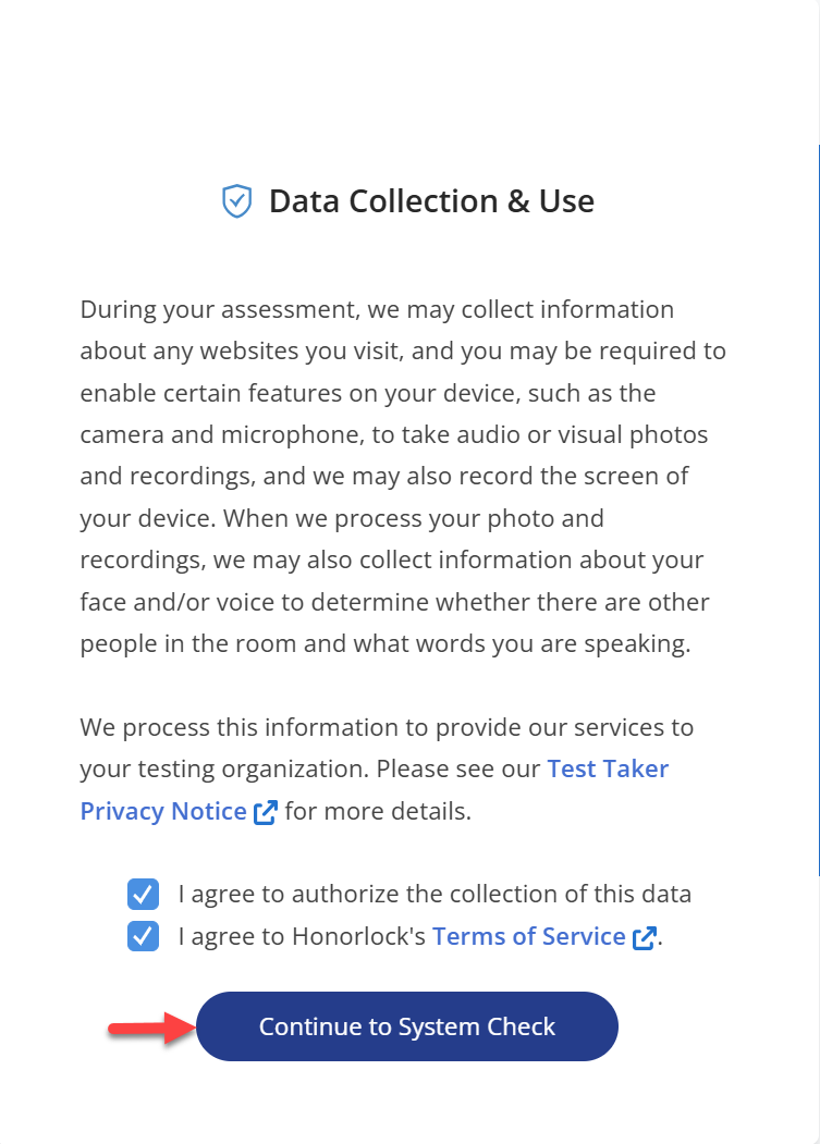 Honorlock (Students)